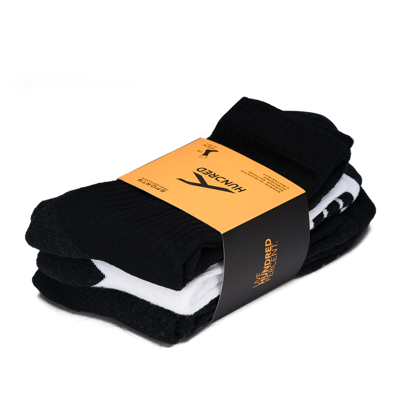 Hundred Signature Logo Performance Socks - Assorted – Hundred India
