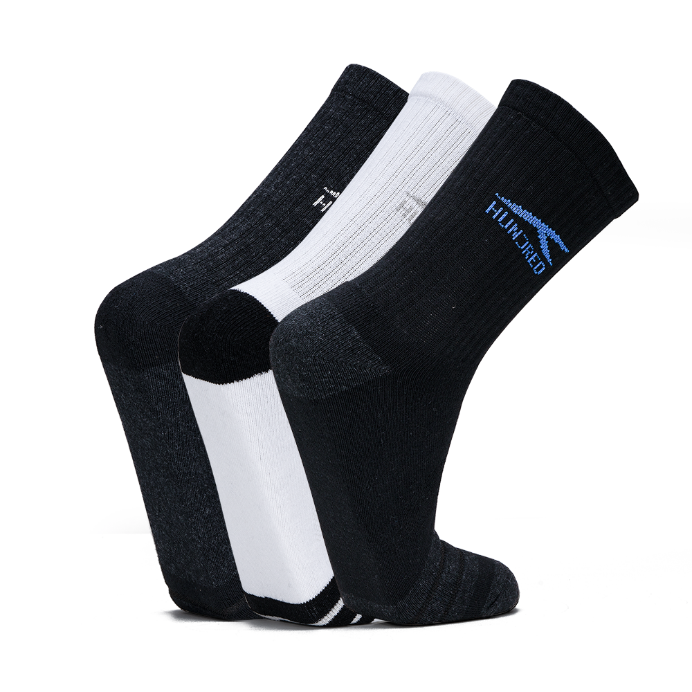 Hundred Signature Logo Performance Socks - Assorted – Hundred India